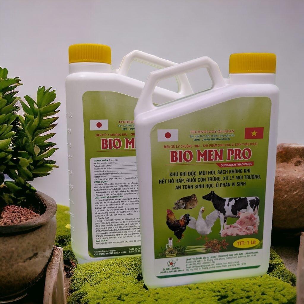 BIO MEN PRO | MEN XỬ LÝ CHUỒNG TRẠI – CHẾ PHẨM SINH HỌC VI SINH THẢO ...
